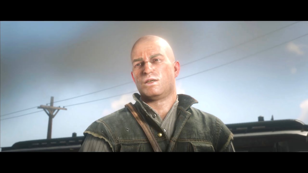 Overweight and Bald John Marston Meets Rains Fall Cutscene | Red Dead ...