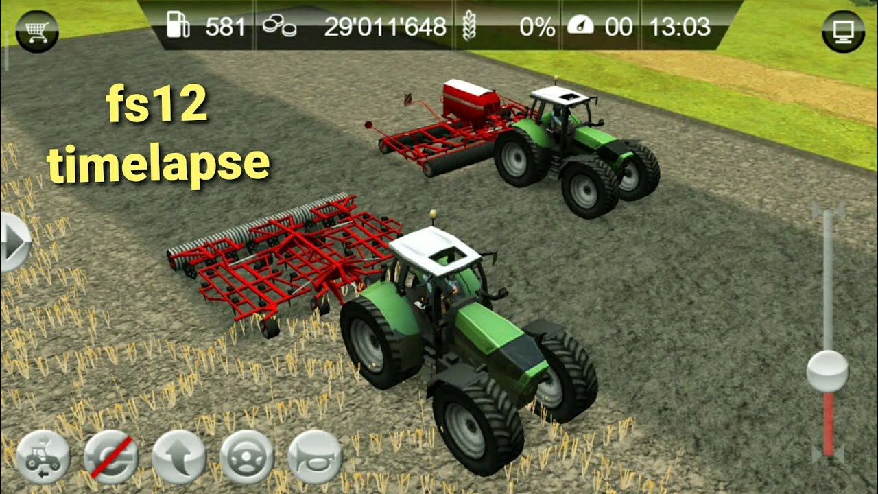 Fs12 farming simulator 12 - timelapse # 1 - YouTube