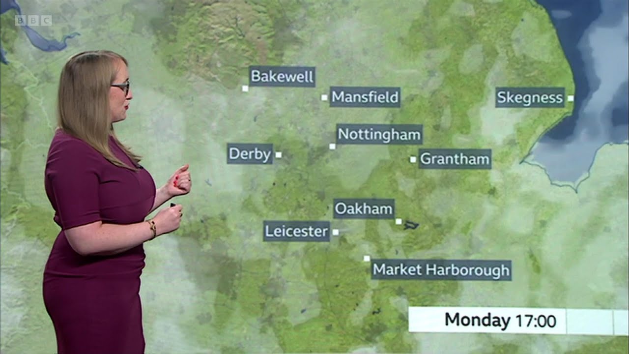 Gillian Brown - East Midlands Today Weather 05Aug2024 - YouTube