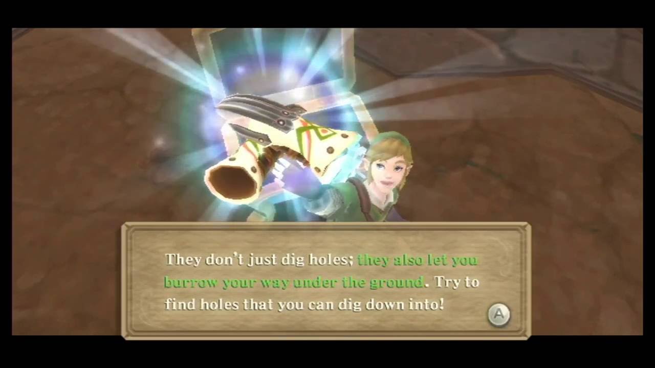 Legend of Zelda: Skyward Sword - 73 - Getting the Mogma Mitts - Wii Let ...