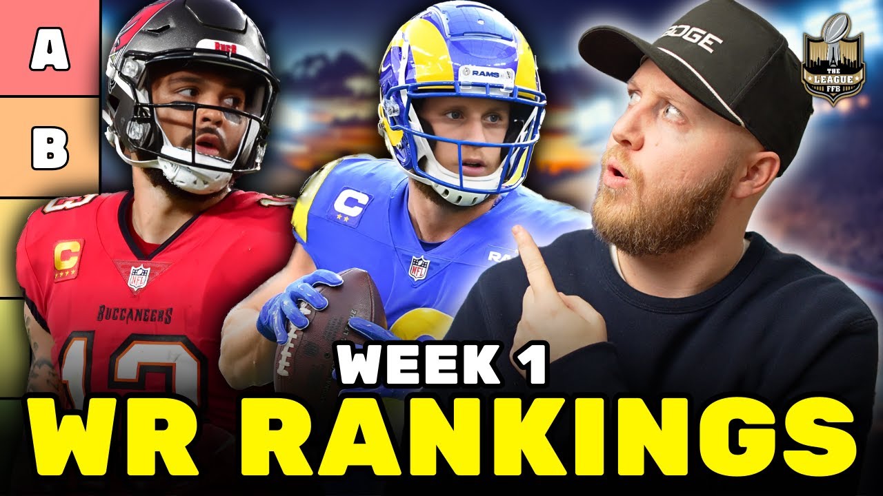 Top 36 Wide Receiver Rankings & Tiers for Week 1 | Fantasy Football ...
