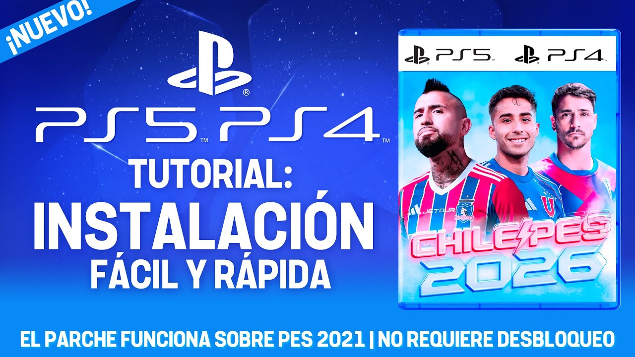 TUTORIAL DE INSTALACIÓN PS5 PS4 | PARCHE CHILEPES 2026 - YouTube