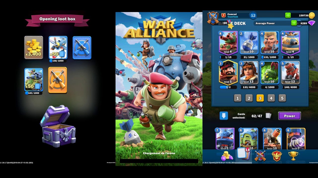 War Alliance Gameplay Android | Nouveau JEU comme Clash Royale | Jeux ...