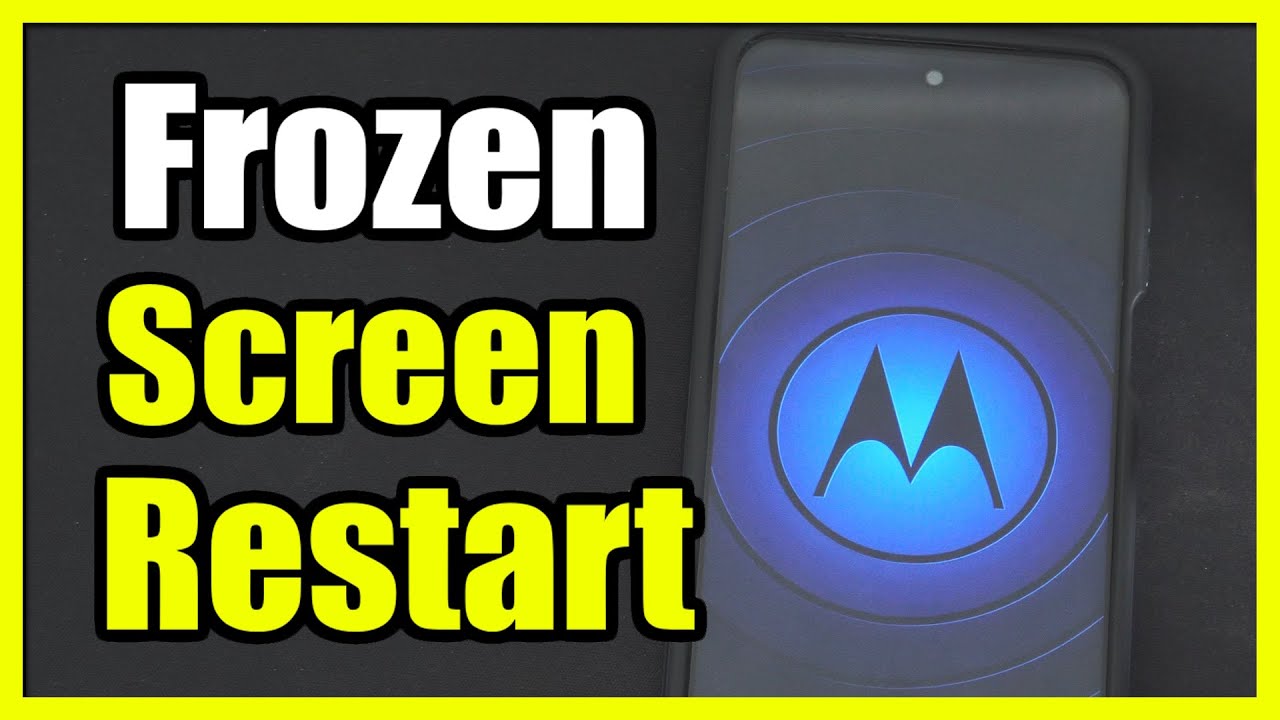 How to Fix Frozen Screen and Restart Android Phone (Power Button ...