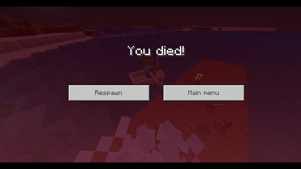 I died Minecraft Let's Play episode 14 - YouTube