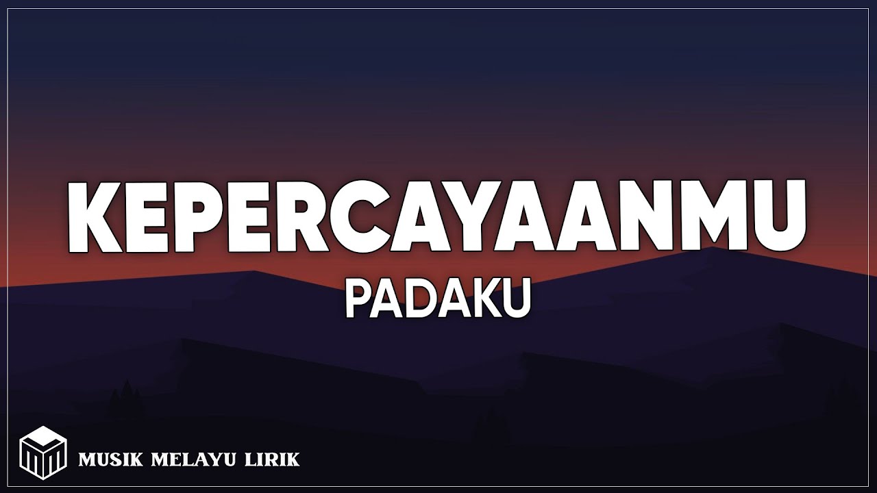 Arief - Kepercayaanmu Padaku (Lirik Lagu) - YouTube