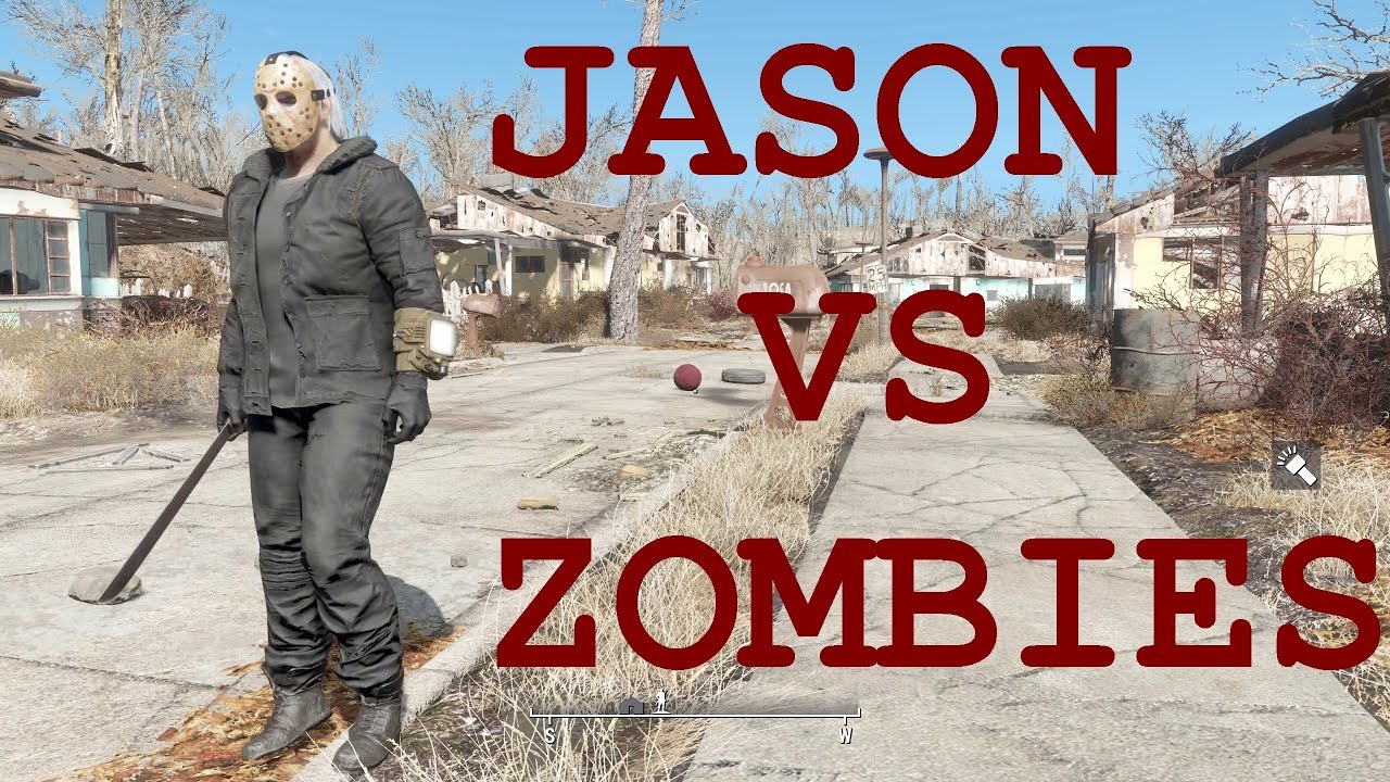 Fallout 4 Mod Jason vs the Day of the Dead (Surviving the Outbreak ...