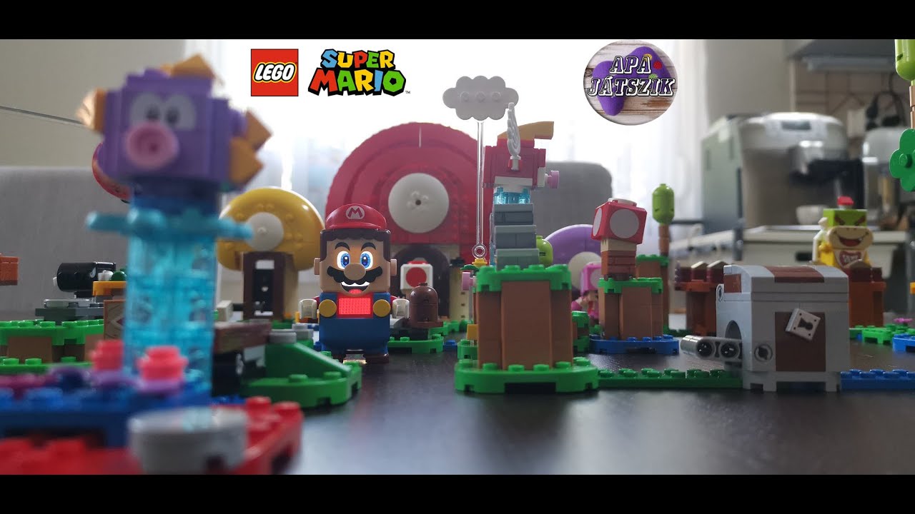 Mario Time! - Ilyen a LEGO Super Mario-szett - YouTube