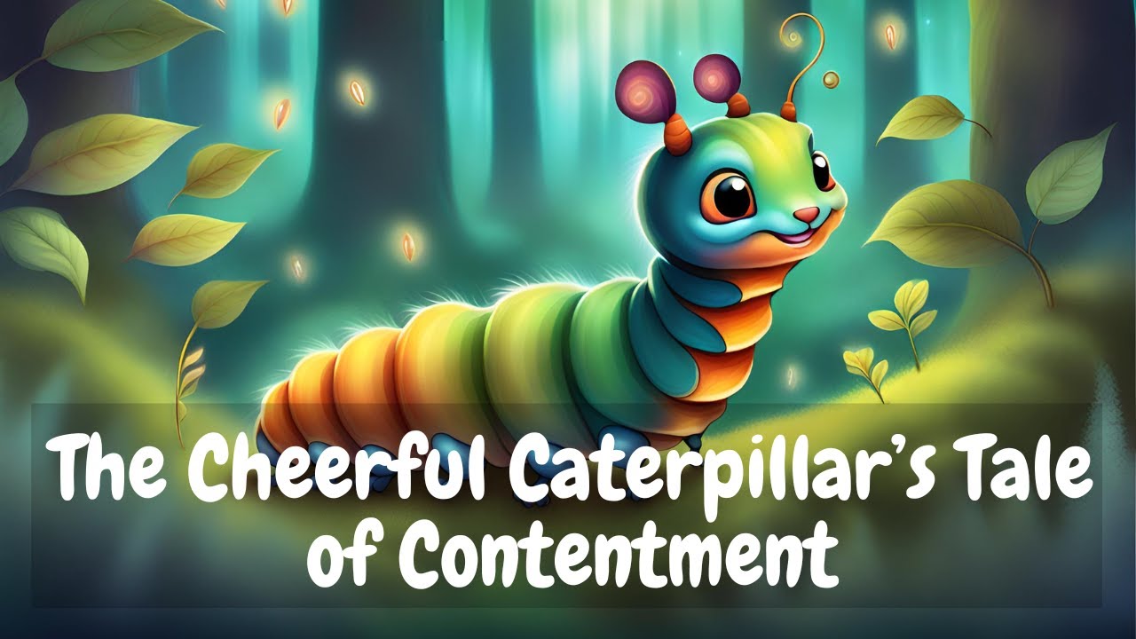 Joyful Journey: The Cheerful Caterpillar's Tale of Contentment ...