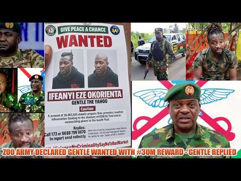 GENTLE D YAHOO REPLIED ZOO AMI THAT DECLARED HIM WANTED WITH #30M REWARD - UDELE LICKS FAKE LOCATION