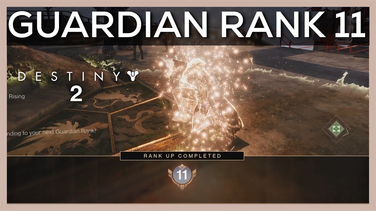 Guardian Rank 11 - Paragon (Max Guardian Rank) | Destiny 2 - YouTube