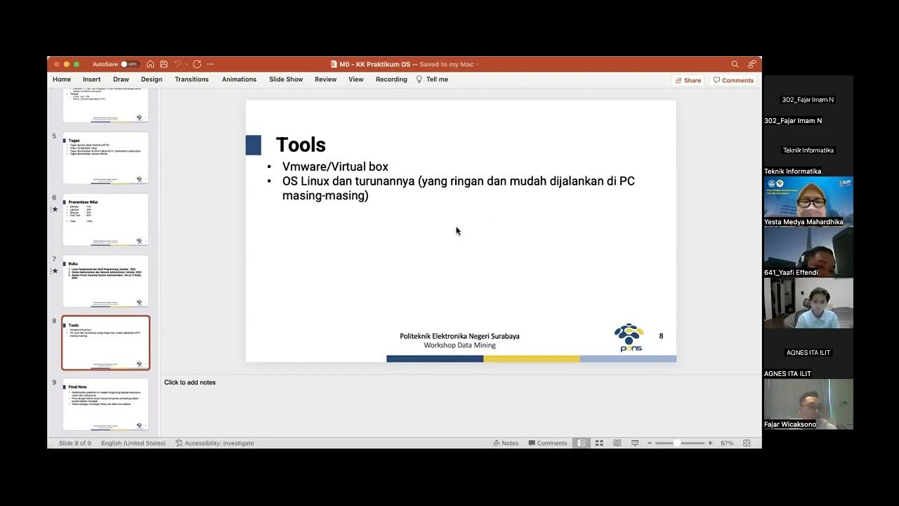 Praktek Sistem Operasi - Pertemuan 1 - YouTube