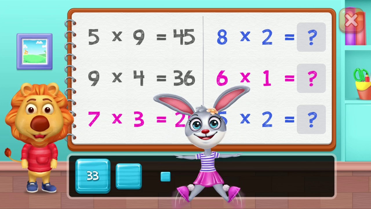 Multiplication Practice for Kids. Educational Video for Kids. RV ...