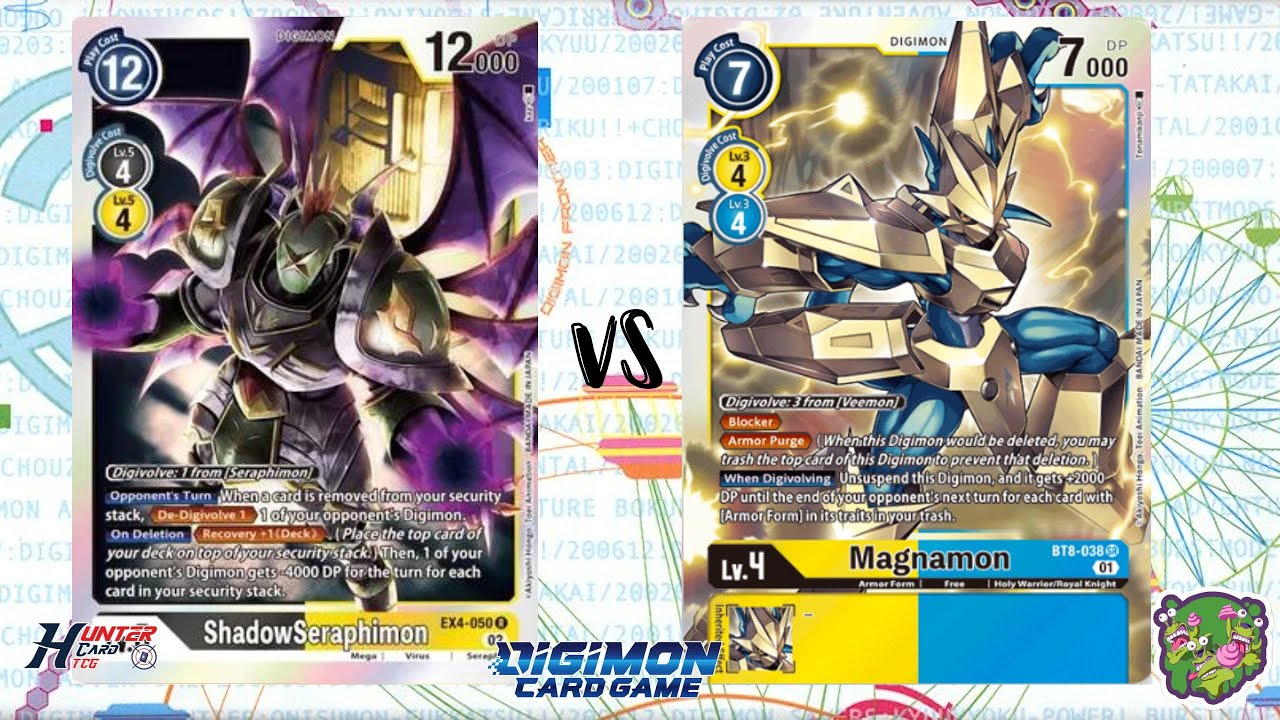 DIGIMON TCG: Local match Tax Control (Yellow/Purple) vs Armor rush ...