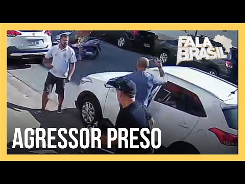 Polícia de SP prende homem que foi flagrado agredindo e colocando a ex-mulher à força em um carro