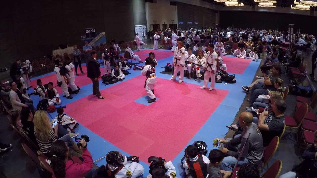 Daniel Round 2 Sparring Houston Championship 2017 Win - YouTube