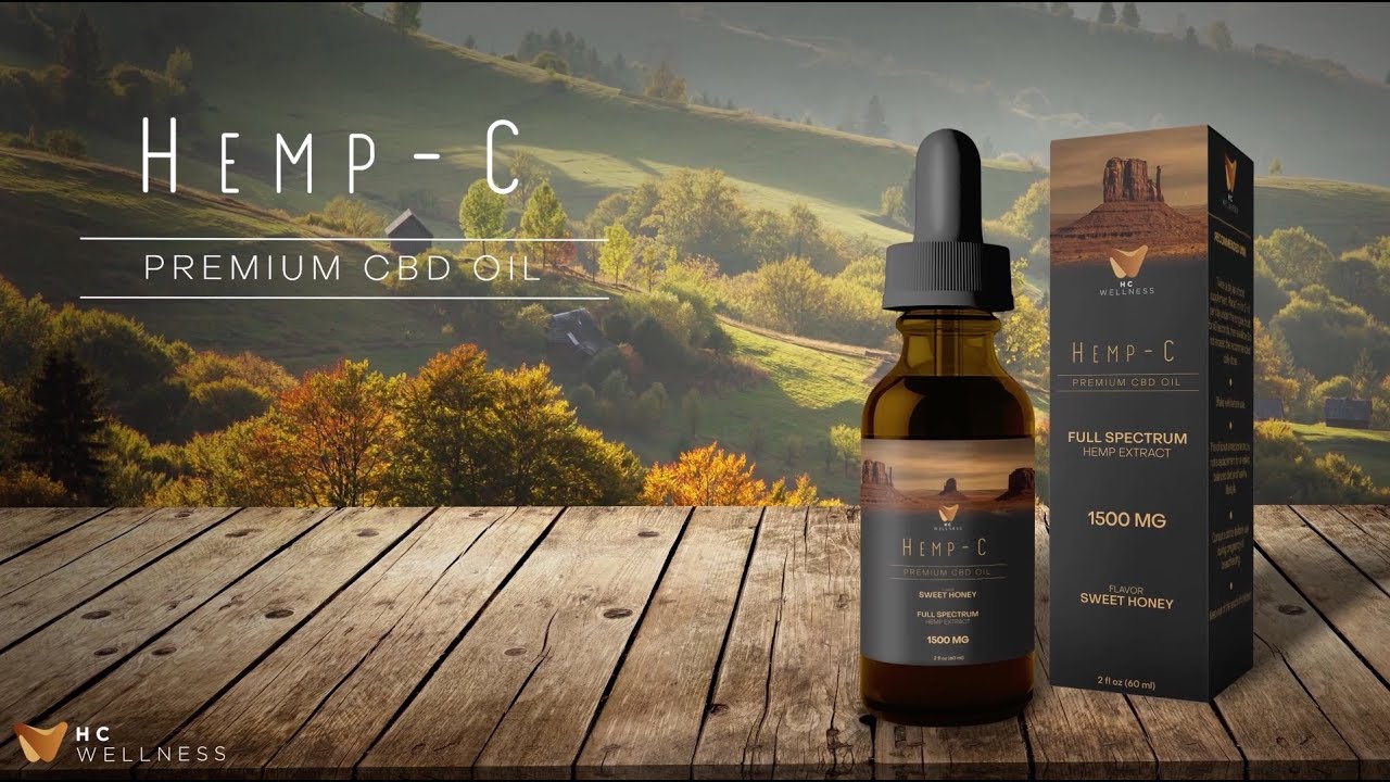 Hemp-C Premium CBD Oil - YouTube