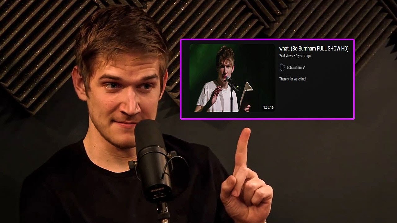 Bo Burnham Talks about going Viral on YouTube - YouTube