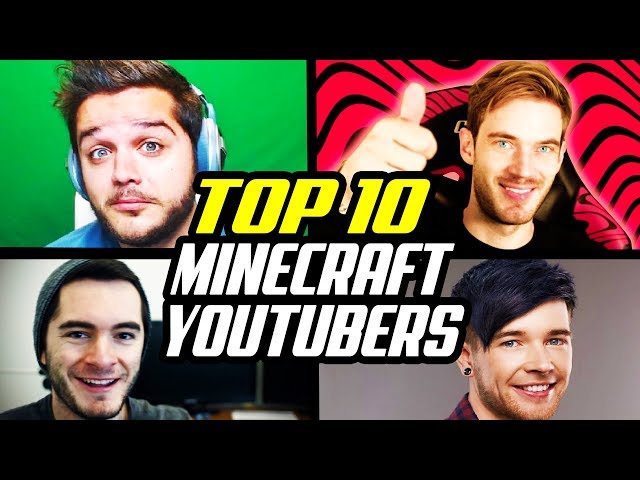 Famous Minecraft Youtubers Names