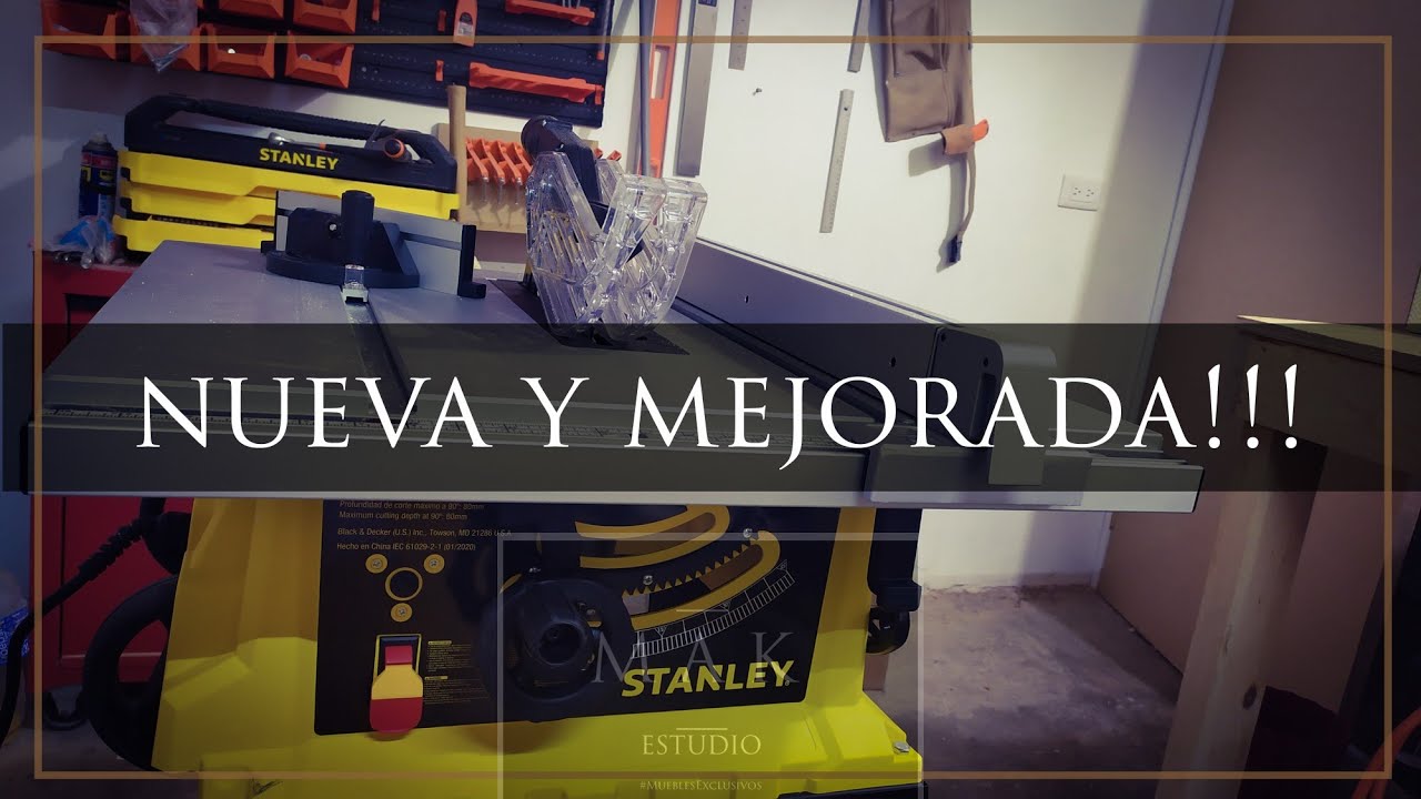 Conoce la Nueva Sierra de Banco Stanley 1801-B3 - YouTube