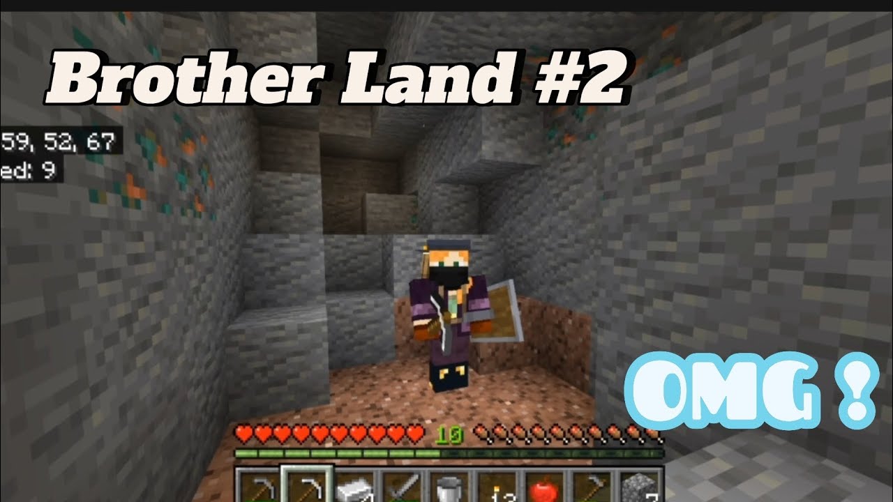 Brother lands part 2😁😄 #video#minecraftseries - YouTube