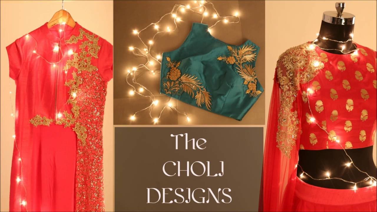New Designer Blouses & Choli Designs - G3fashion - YouTube