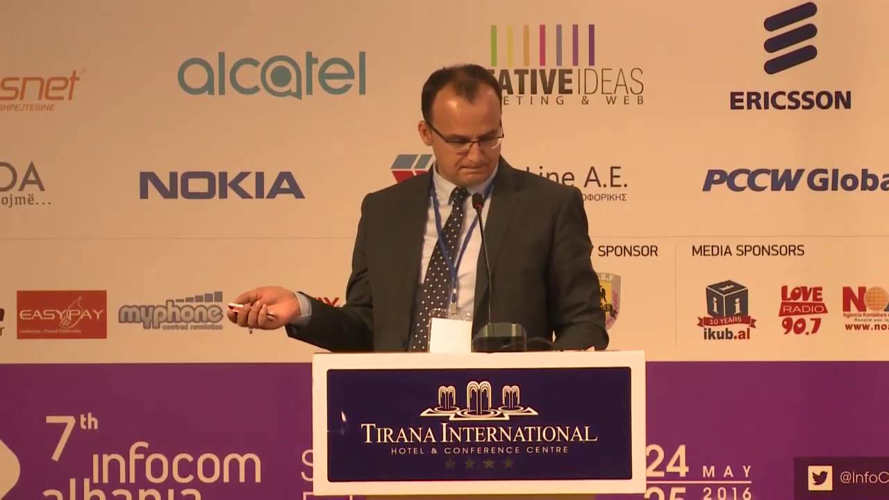 Ervis Bregu, IT Director, Intracom Telecom Albania - YouTube