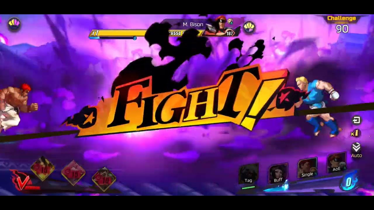 Street Fighter Duel - Overcoming Stage 16 - 40 with Mad Ryu as my carry ...