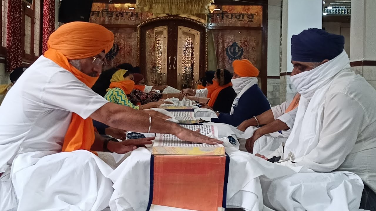 Dhan Dhan Sahib Shri Guru Granth Sahib Ji Di Sewa Sambhal || Nishan ...