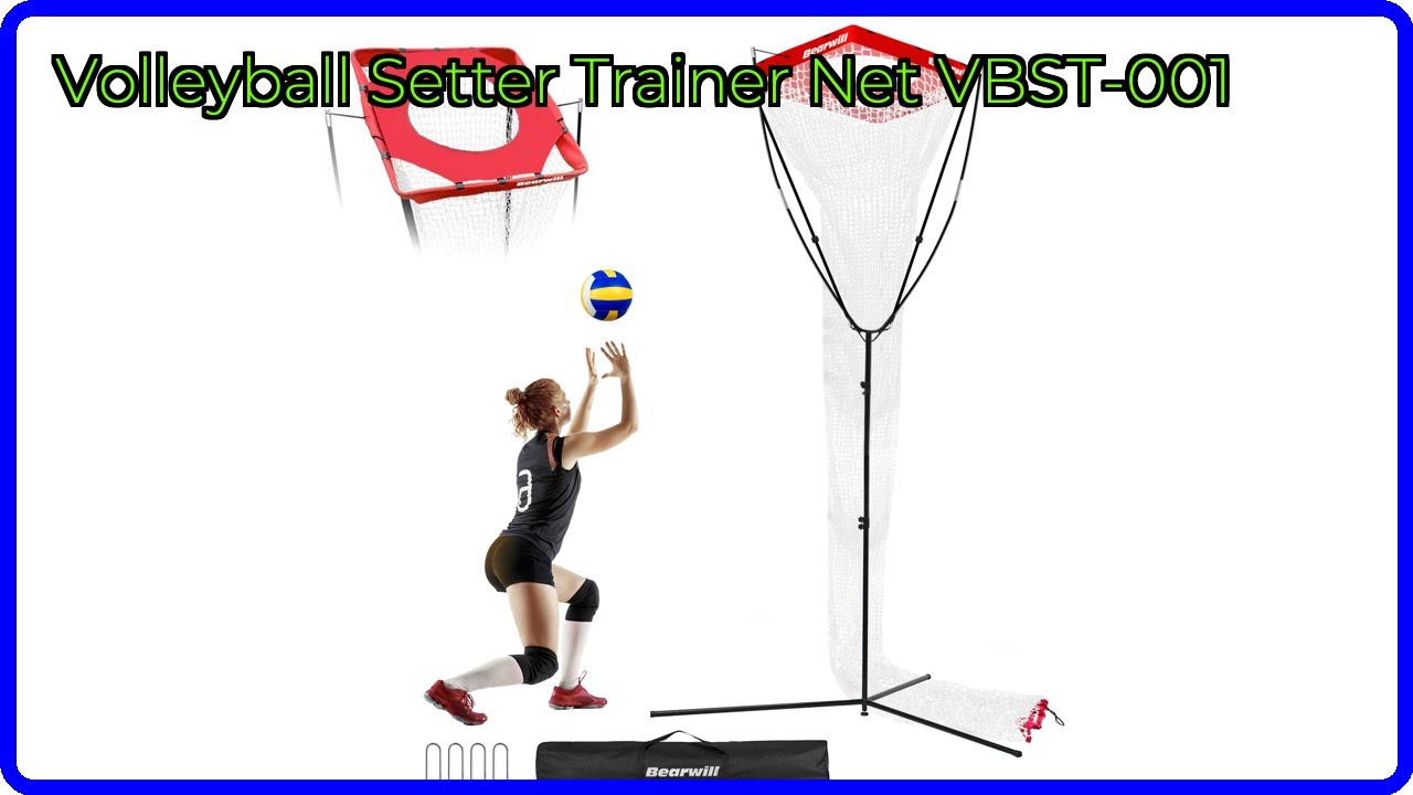 REVIEW: Volleyball Setter Trainer Net VBST-001. ESSENTIAL details ...