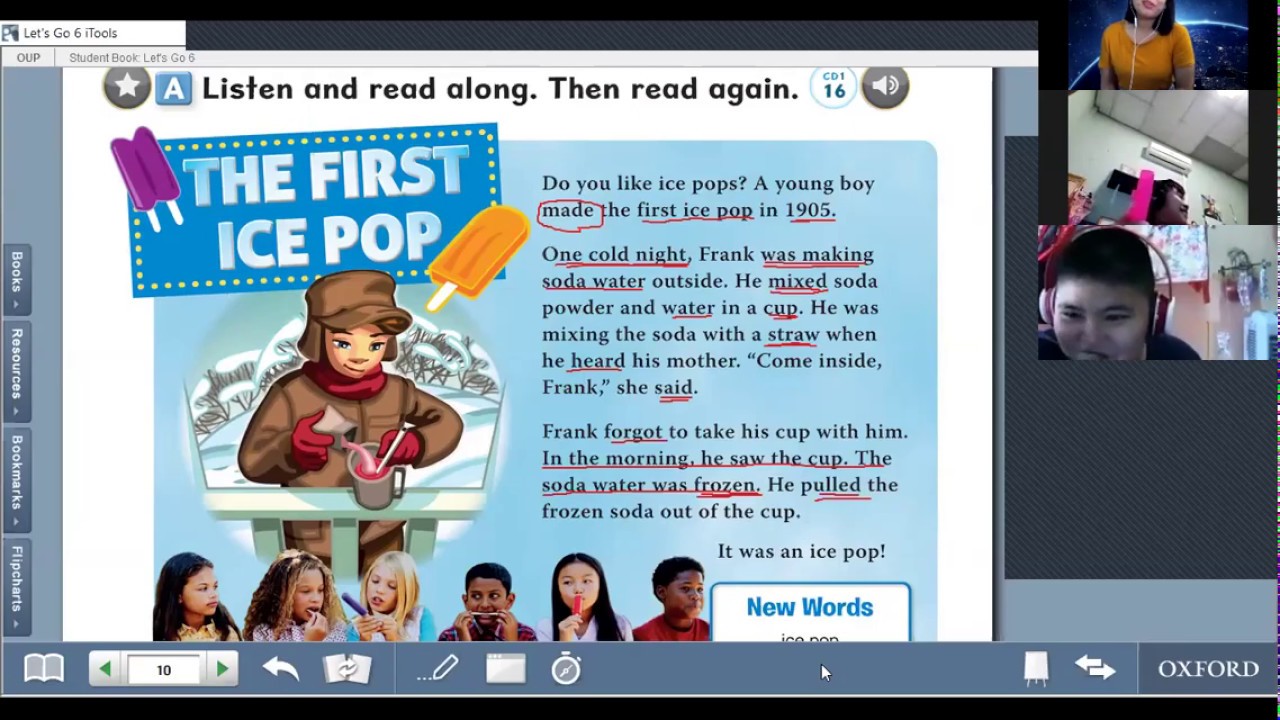 Reading1:The First Ice Pop 6/1: 18June2020 - YouTube