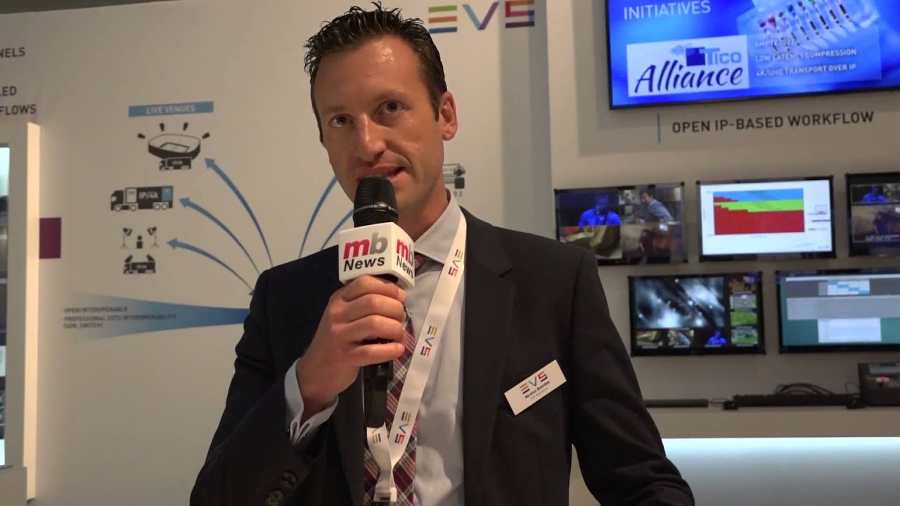 IBC 2015: Nicolas Bourdon, EVS - YouTube