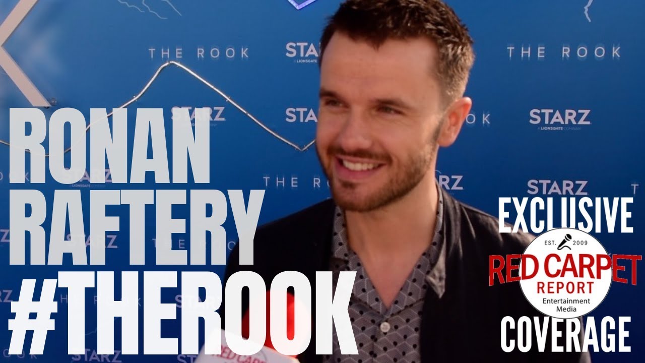 Ronan Raftery interviewed at the STARZ Original Series "The Rook ...