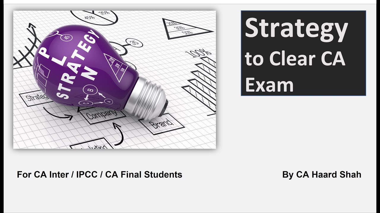 How to clear CA Exam | Strategy | CA Final Students | CA Inter Students ...