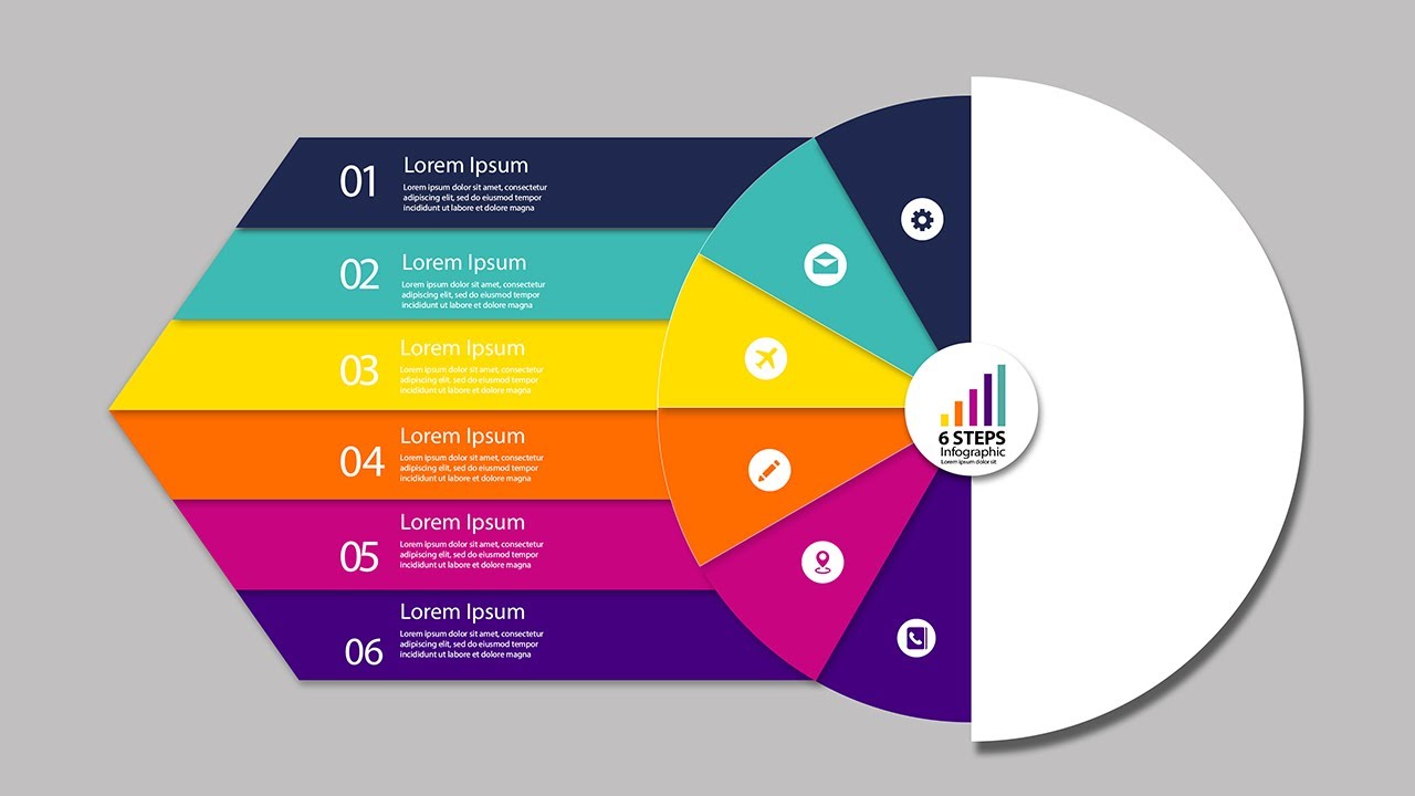 Steps Infographic Design in Photoshop - Infographic - Vertex Graphic ...