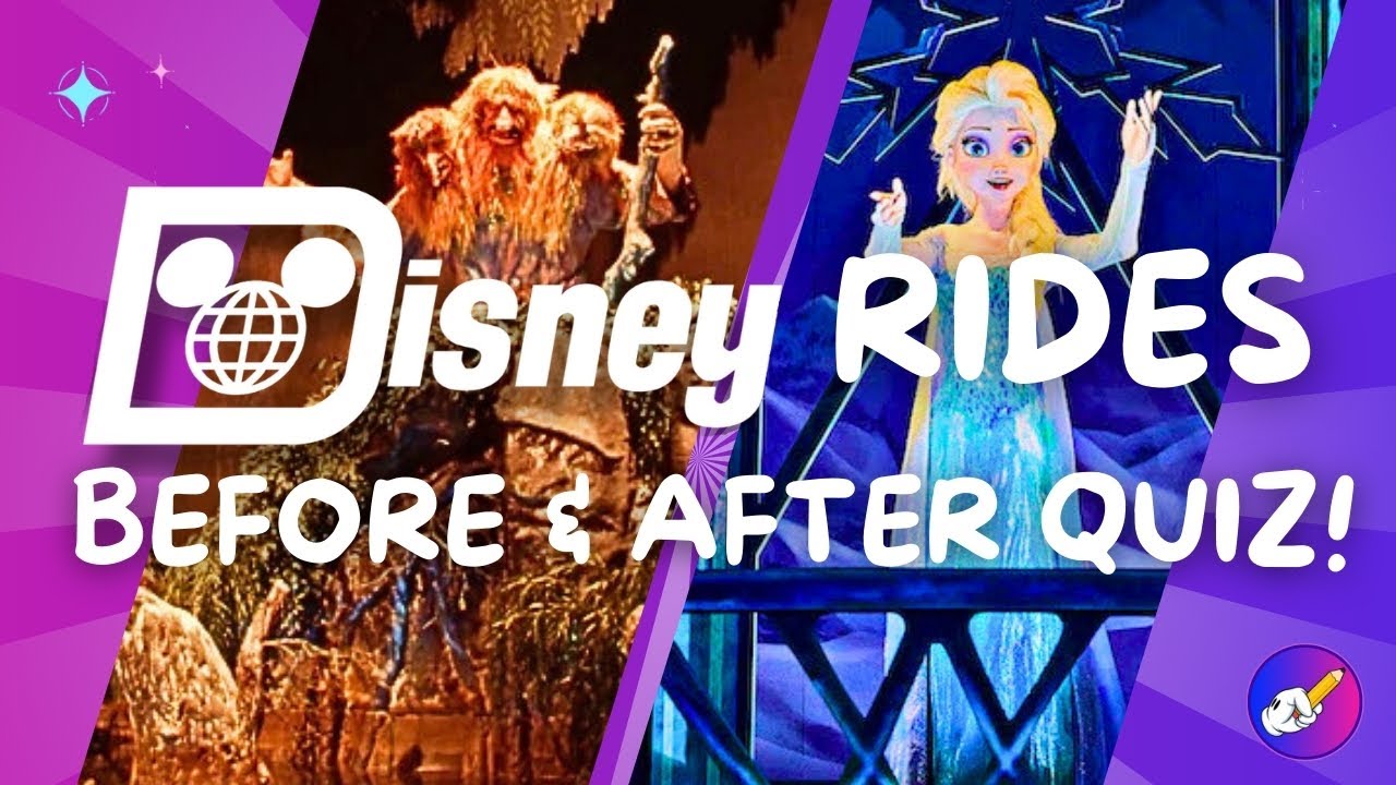 Disney Rides Before & After Quiz! 30 Question Trivia Challenge ...