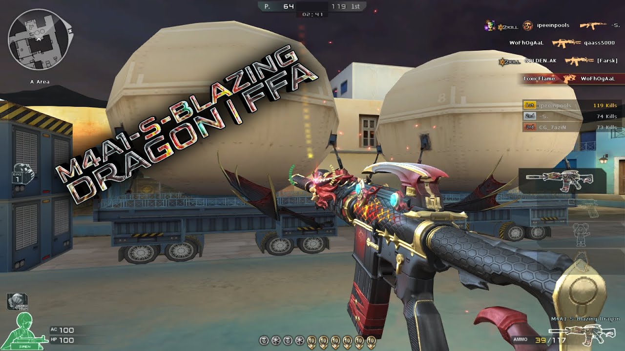 CrossFire West | M4A1-S-Blazing Dragon | FFA - YouTube