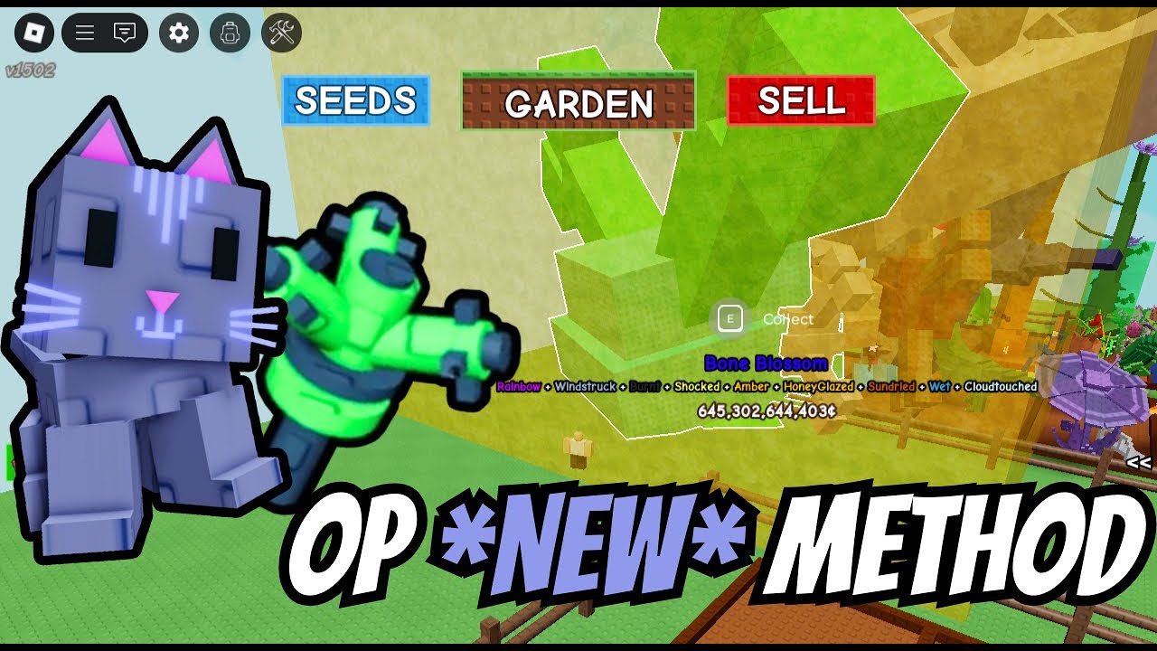 (NEW) How to do the OP Bone Blossom method! | Grow A Garden | Roblox - YouTube