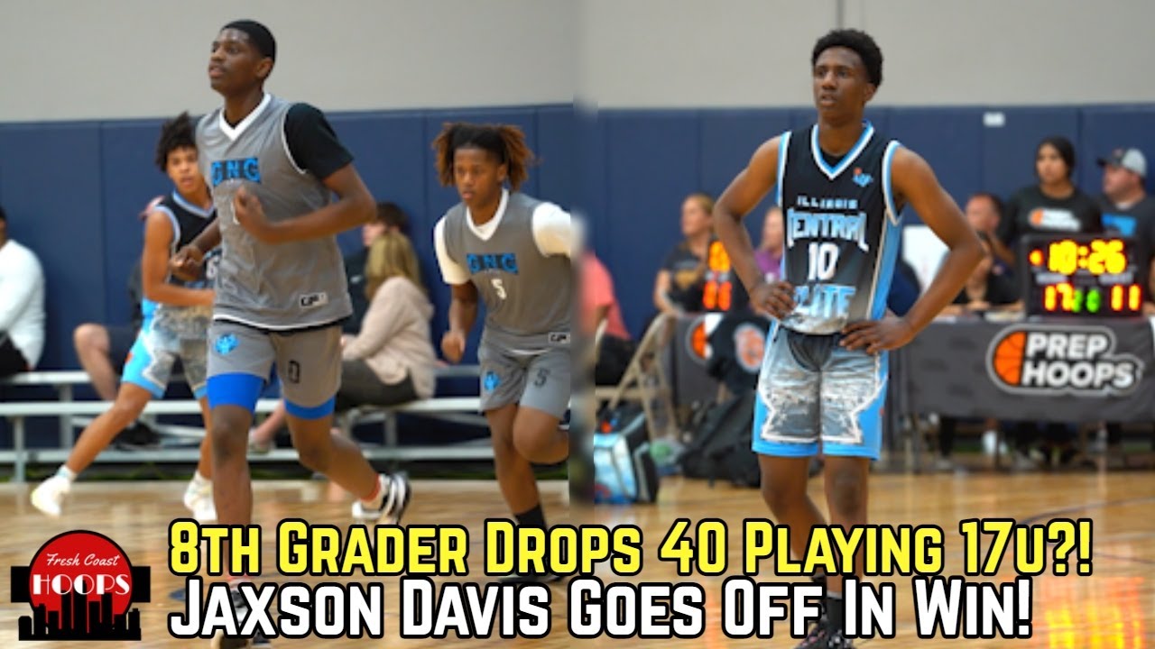 8th Grader Drops 40 In 17u Game?! Jaxson Davis Takes Over In Chicago ...