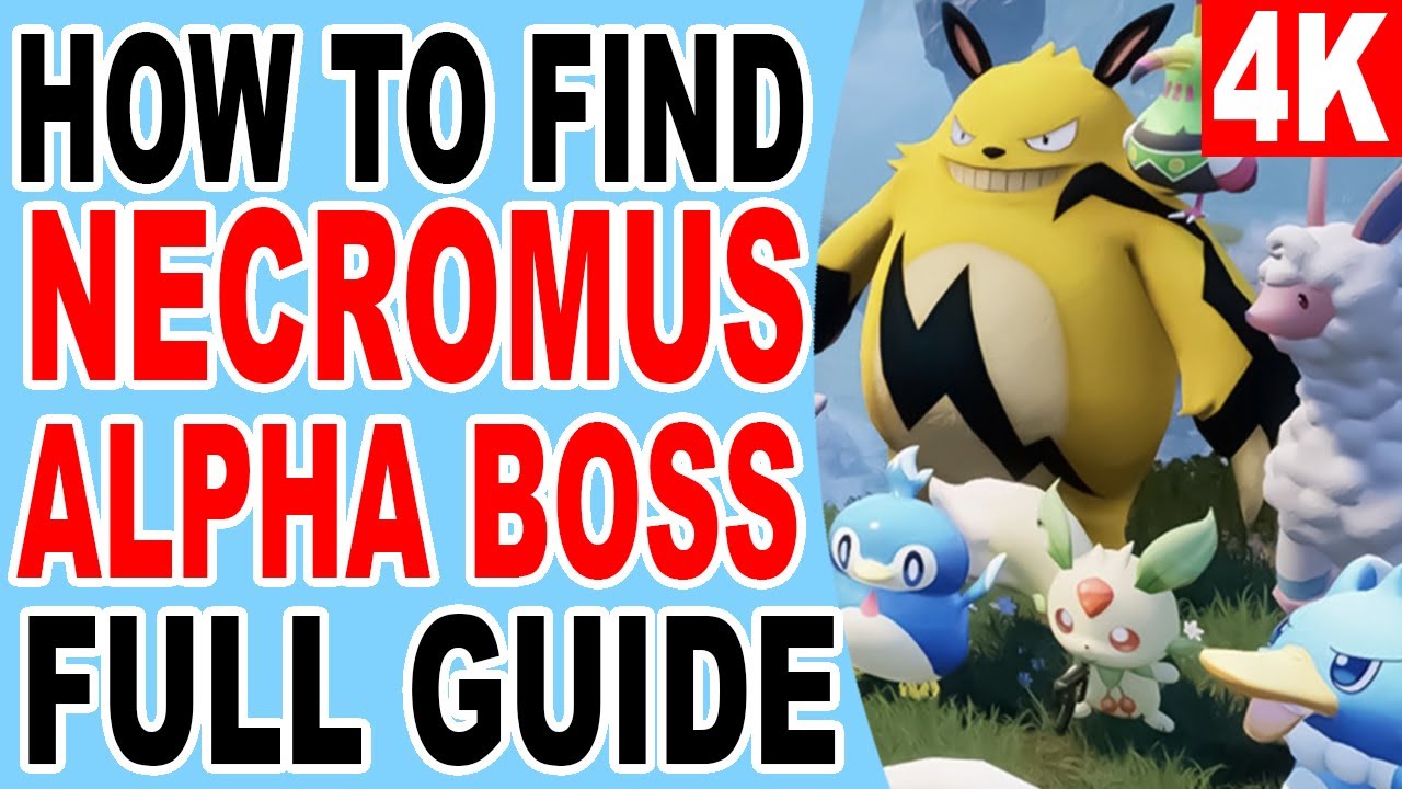 How to Find Necromus Alpha Field Boss Location - Palworld - YouTube