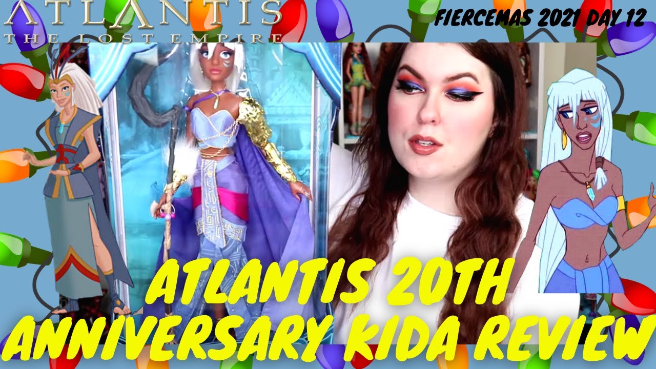 Disney's Atlantis 20th Anniversary 17" Kida Doll Review & Unboxing ...