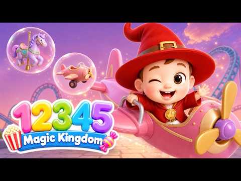 Counting Song for Kids| Magic Baby Shasrk Song | Dudu Park Adventure | Nursery Rhymes & Kids Songs