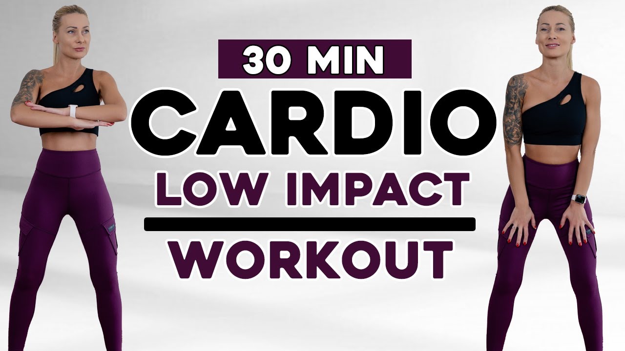 30 Min CARDIO WORKOUT at Home | Low Impact Steady State | Liss Workout ...