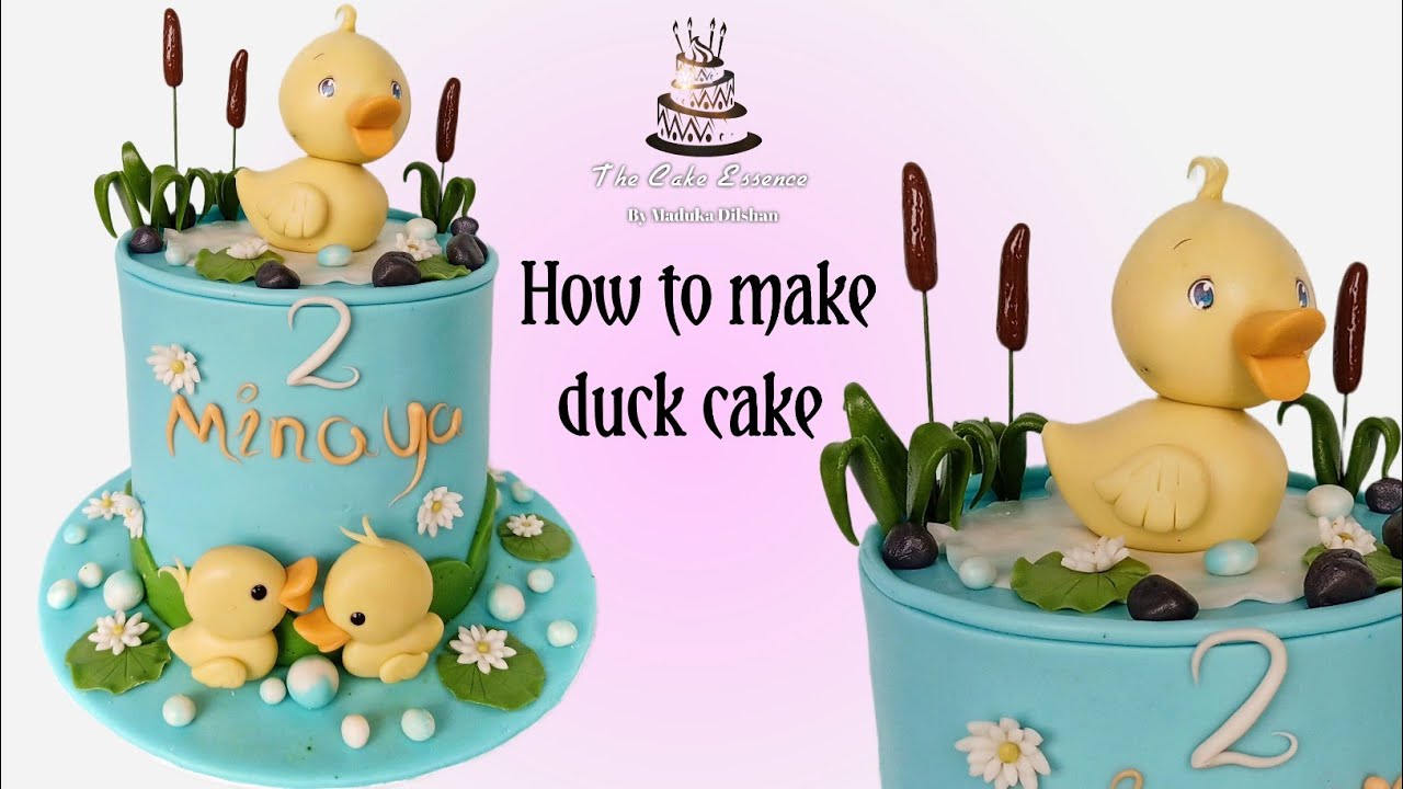 How to make duck cake | Easy cake decorating ideas - YouTube