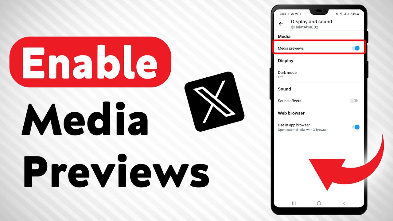 How To Enable Media Previews In X - Full Guide - YouTube