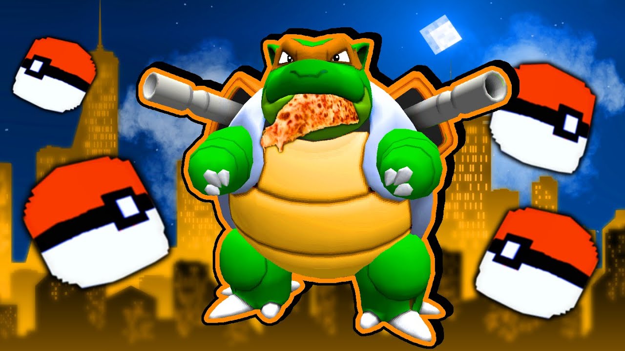 TEENAGE MUTANT NINJA BLASTOISE! (Minecraft Pixelmon SPECIAL LUCKY BLOCK ...