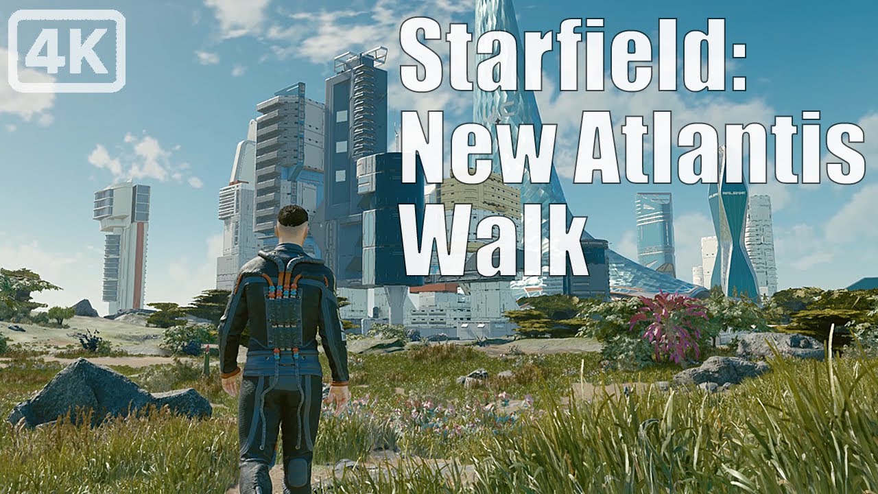 Starfield: New Atlantis Walk - YouTube
