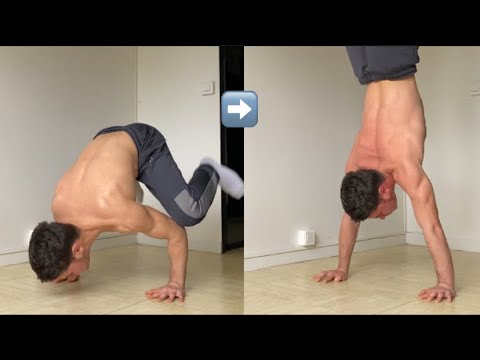 Frog Stand to Handstand (TUTORIAL) - YouTube
