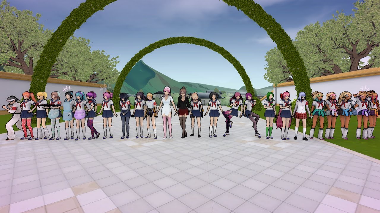 I show you some of the personalized students I have🖤| Yandere Simulator ...