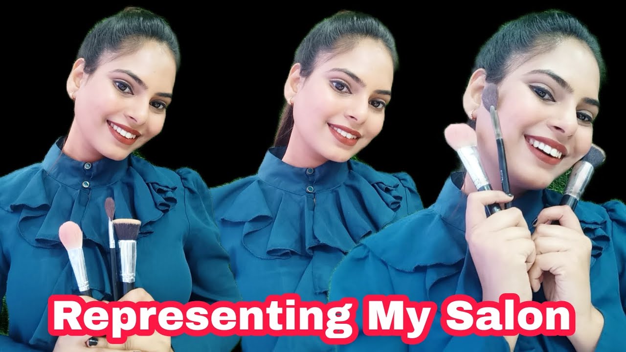 Representing My Salon & self Introduction or self service #mbasalon ...